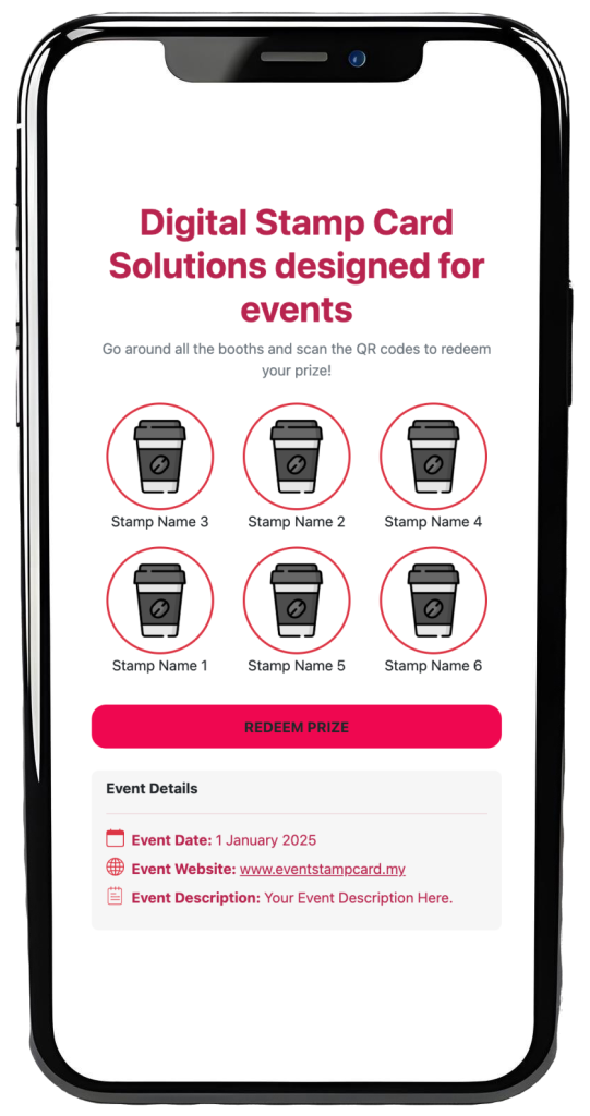 Event Digital Stamp Cards in Malaysia | EventStampCard.MY
